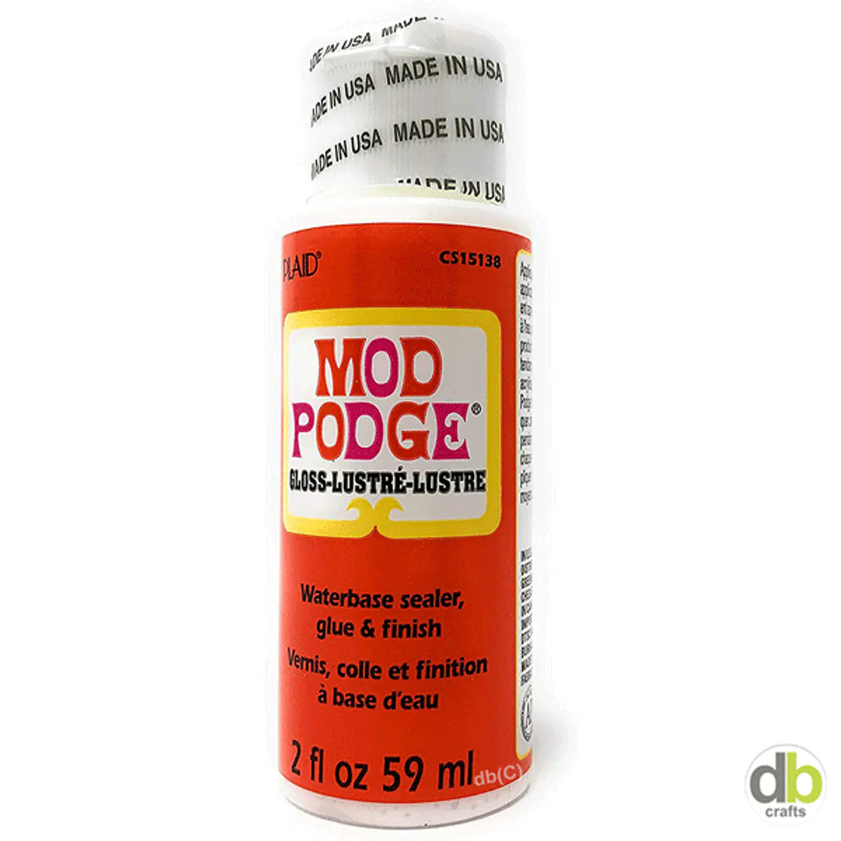 Plaid Mod Podge Gloss (Brillante) – Sellador y Pegamento M | Artcoíris