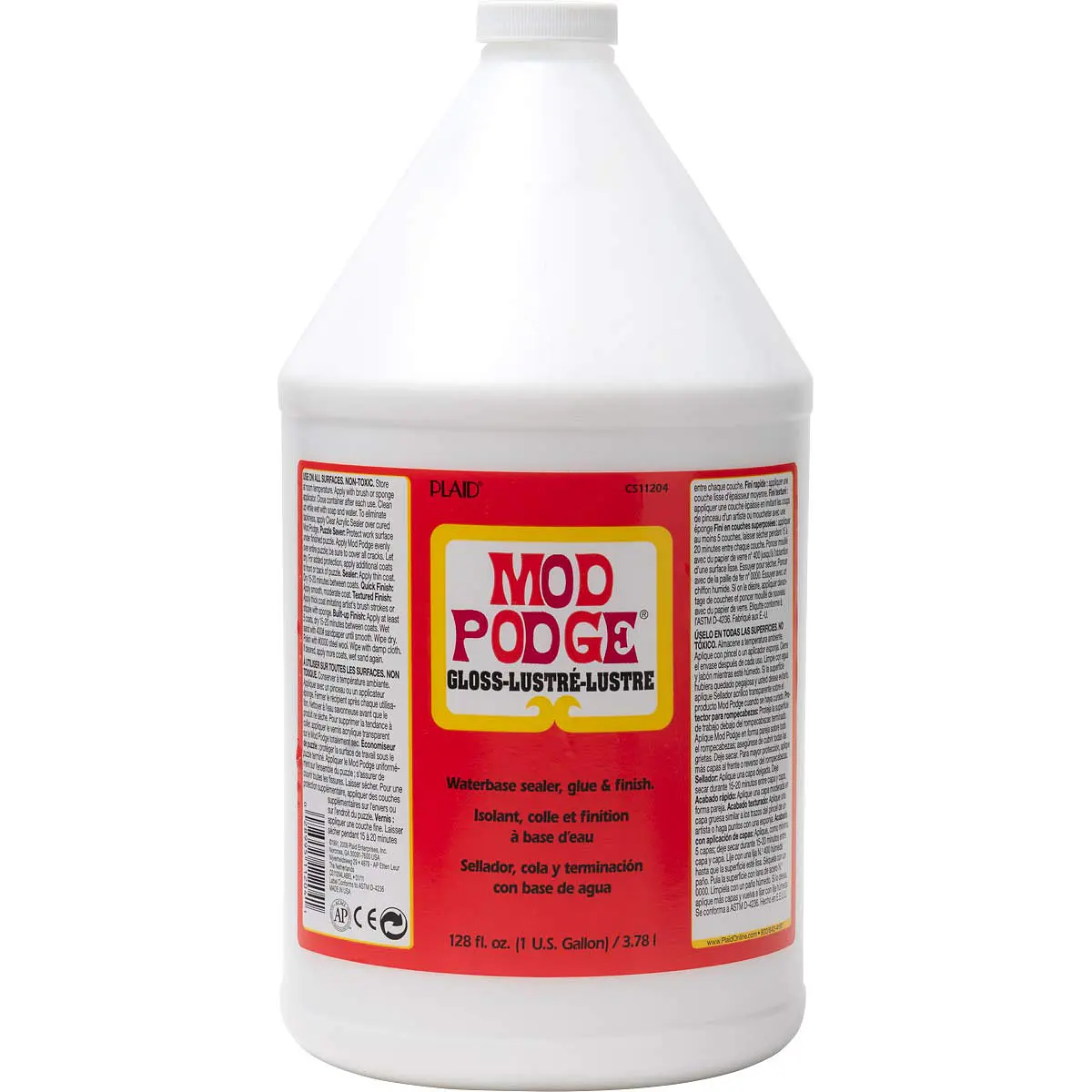 Plaid Mod Podge Gloss (Brillante) – Sellador y Pegamento M | Artcoíris