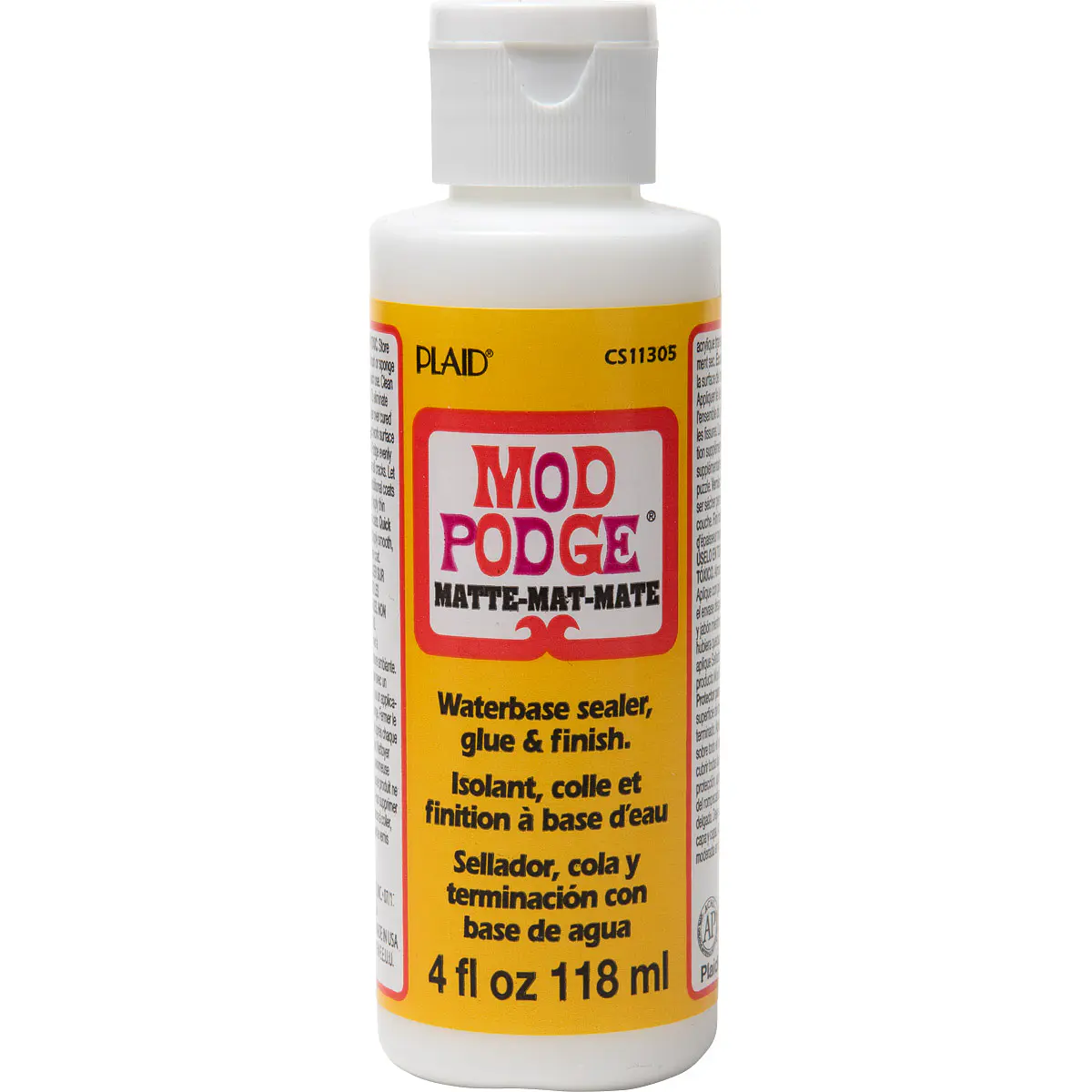🎨 Plaid Mod Podge Matte (Mate) – Sellador y Pegamento Multi | Artcoíris