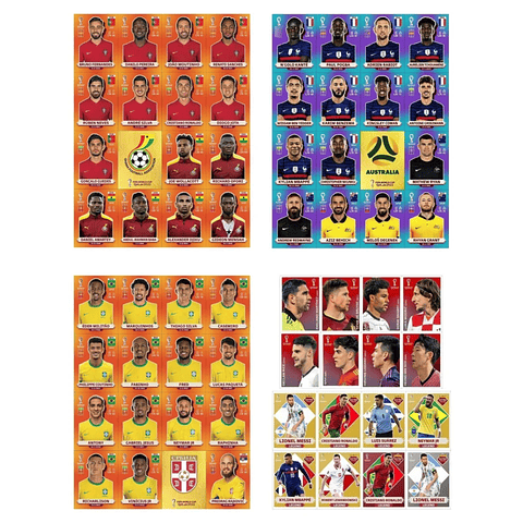 Figurinhas da Copa em PDF - Todas Figurinhas para Imprimir