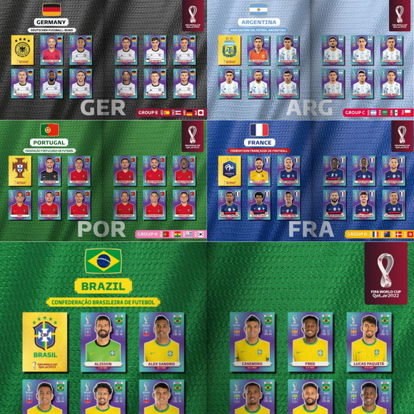 Figurinhas da Copa em PDF - Todas Figurinhas para Imprimir