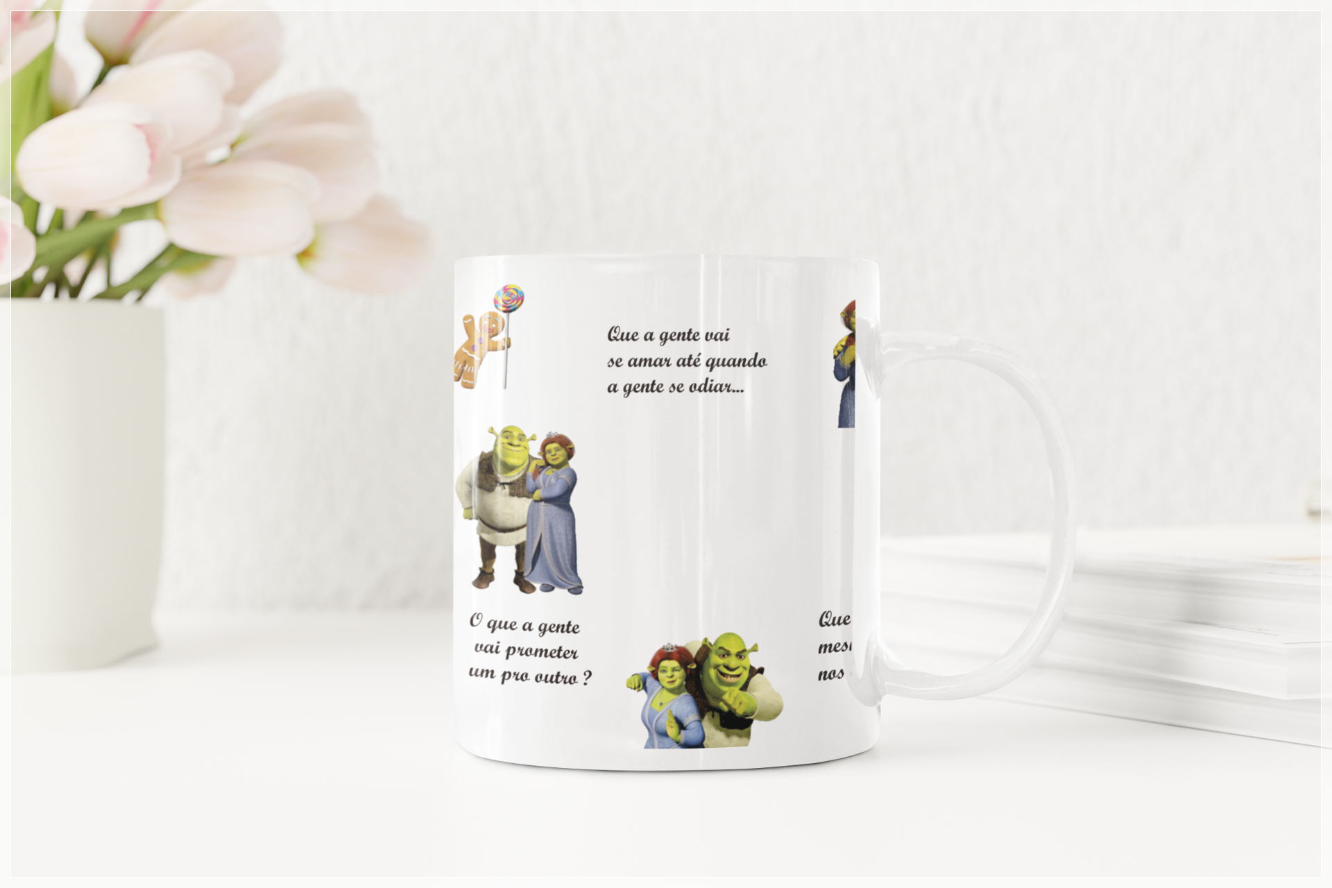 6 Artes para Caneca Oque a Gente vai Prometer um para o Outr