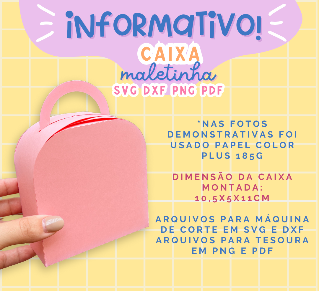 Arquivo de Corte Caixa Box para Caneca Pdf