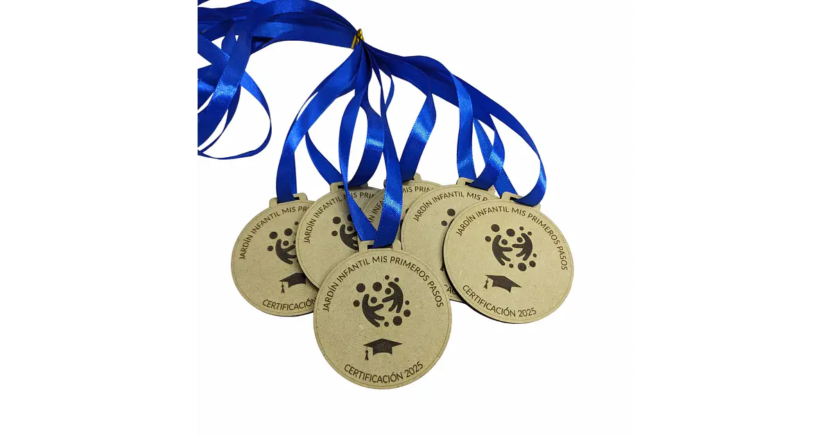 Medalla MDF personalizada