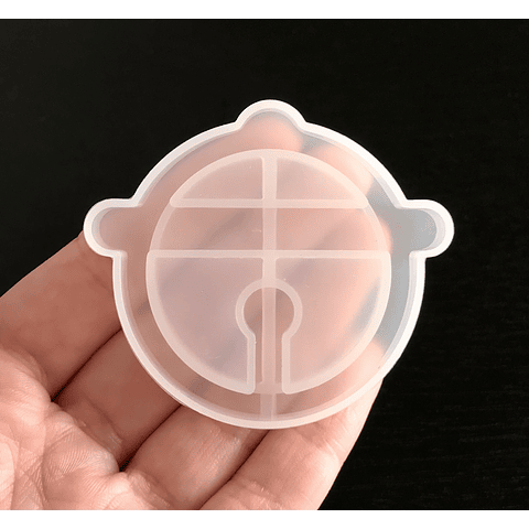 Molde de silicona SKAKER TIMÓN, para resina epóxica/UV, f...