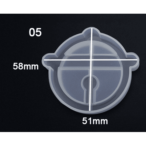 Molde de silicona SKAKER TIMÓN, para resina epóxica/UV, f...