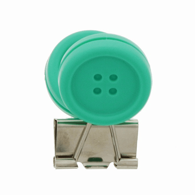 Button Clip, Verde