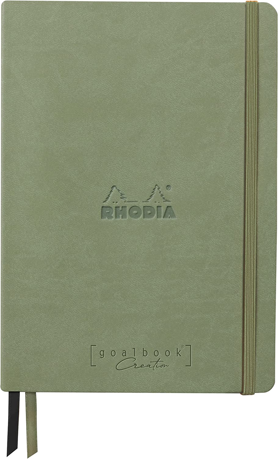 GoalBook Creation Tapa Dura Hojas Negras - 14,8 x 21 cm - (C