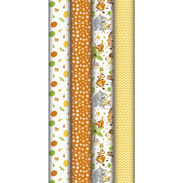 Papel decorativo en rollo Safari 2 x 0,7 m ( envío aleator