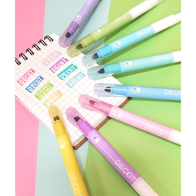 sun-star DECOT marcador blanco y color