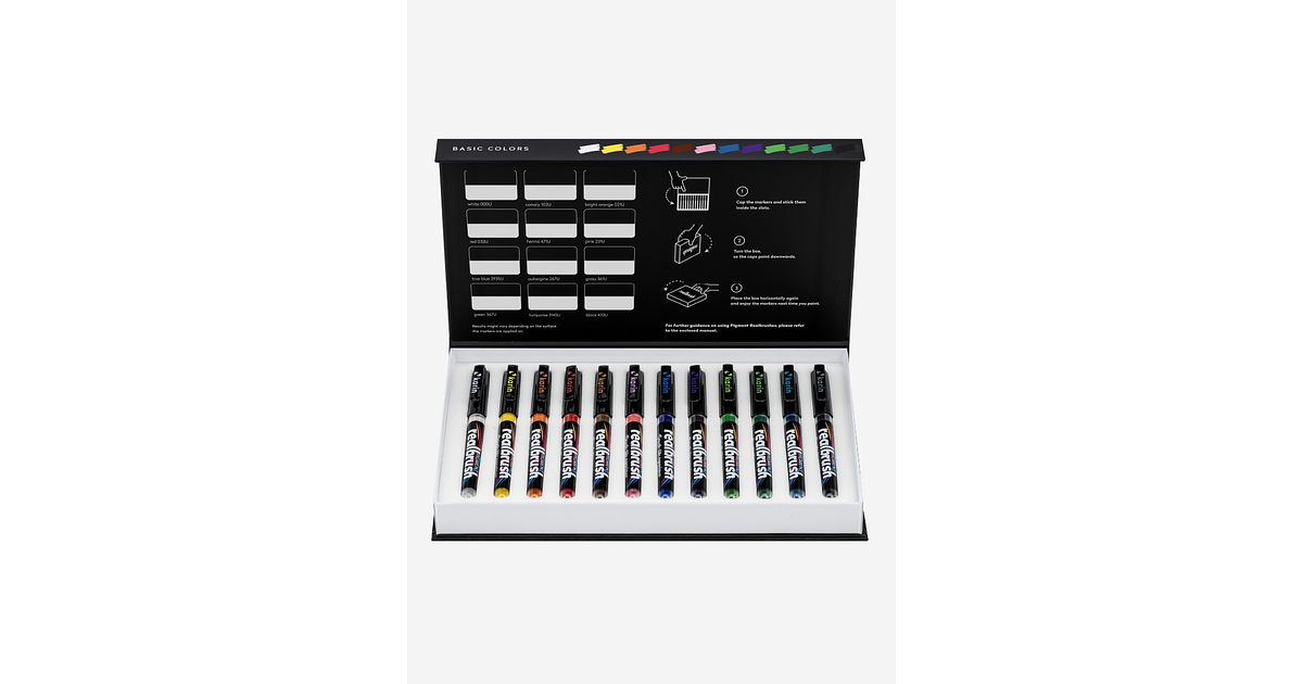Realbrush PIGMENT | Basic Colors Collection 12 colors