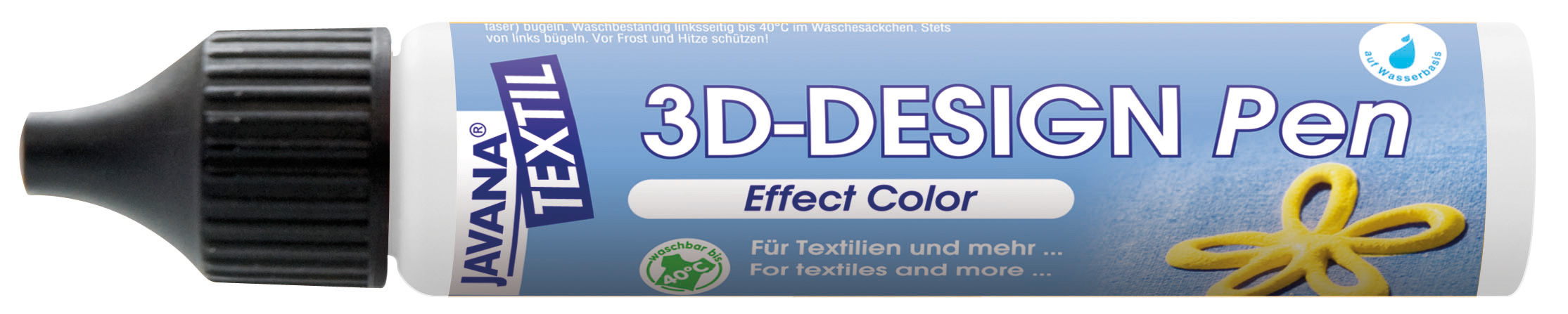 KREUL Javana 3D-DesignPen Blanco 29 ml