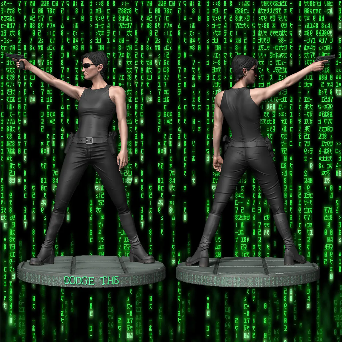 Trinity com Base Dodge This (The Matrix)
