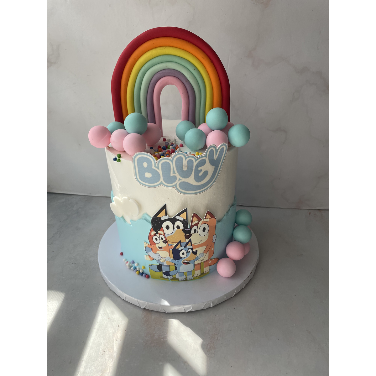 Torta Bluey (Doble Altura) / Arma tu Torta