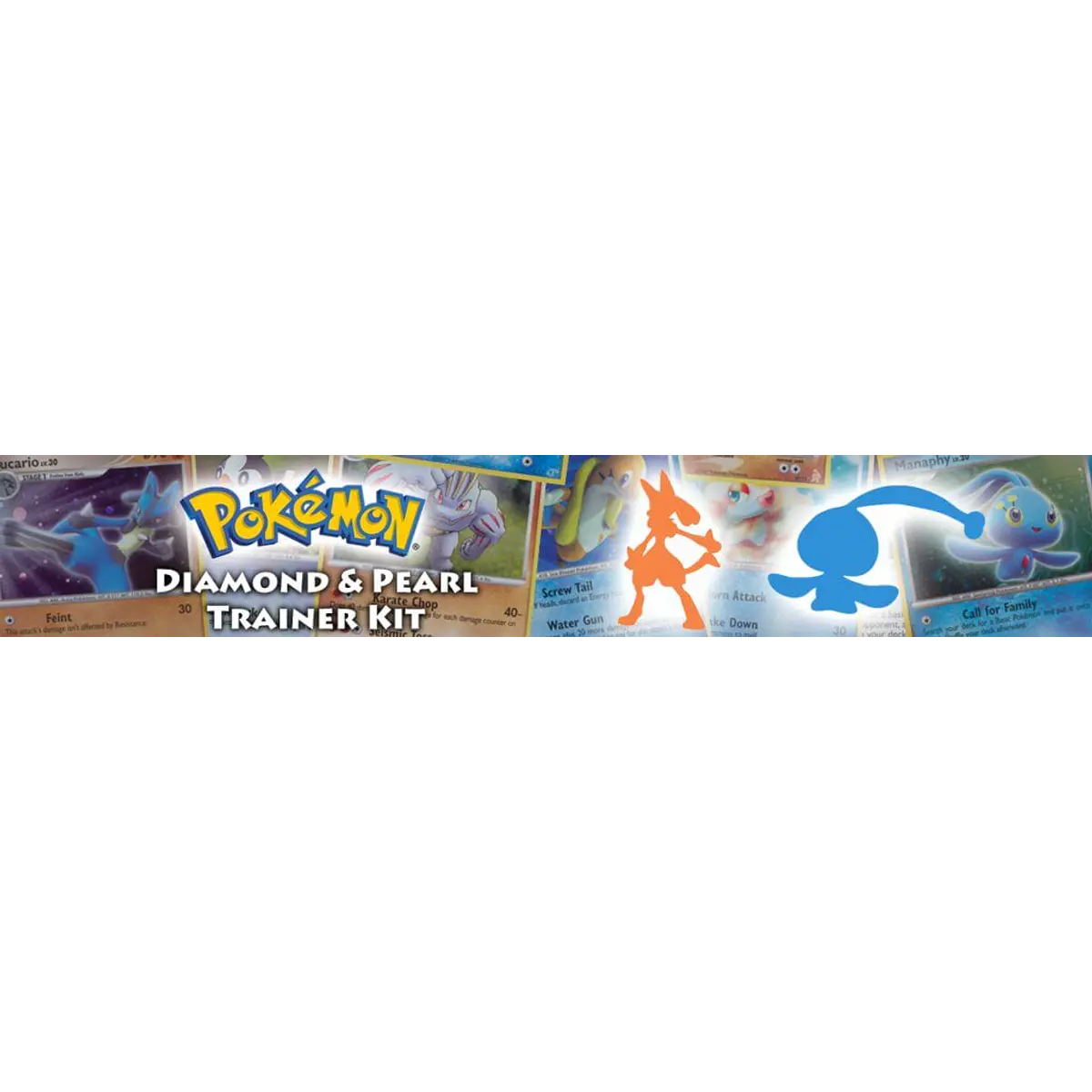 Diamond & Pearl: Trainer Kit - Manaphy and Lucario