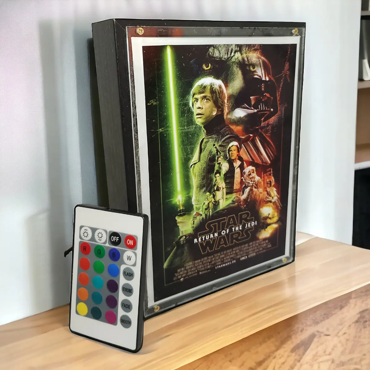 Marco elegante de luz LED, Star Wars (Return of the Jedi)
