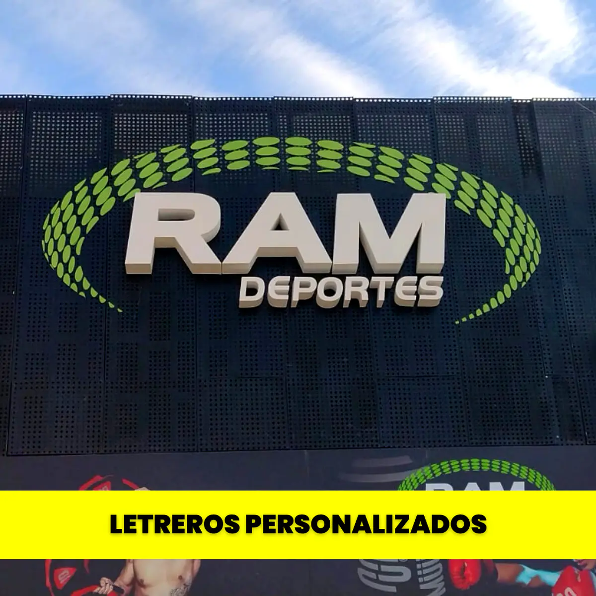 Letreros Personalizados Volumetrico Publicitario