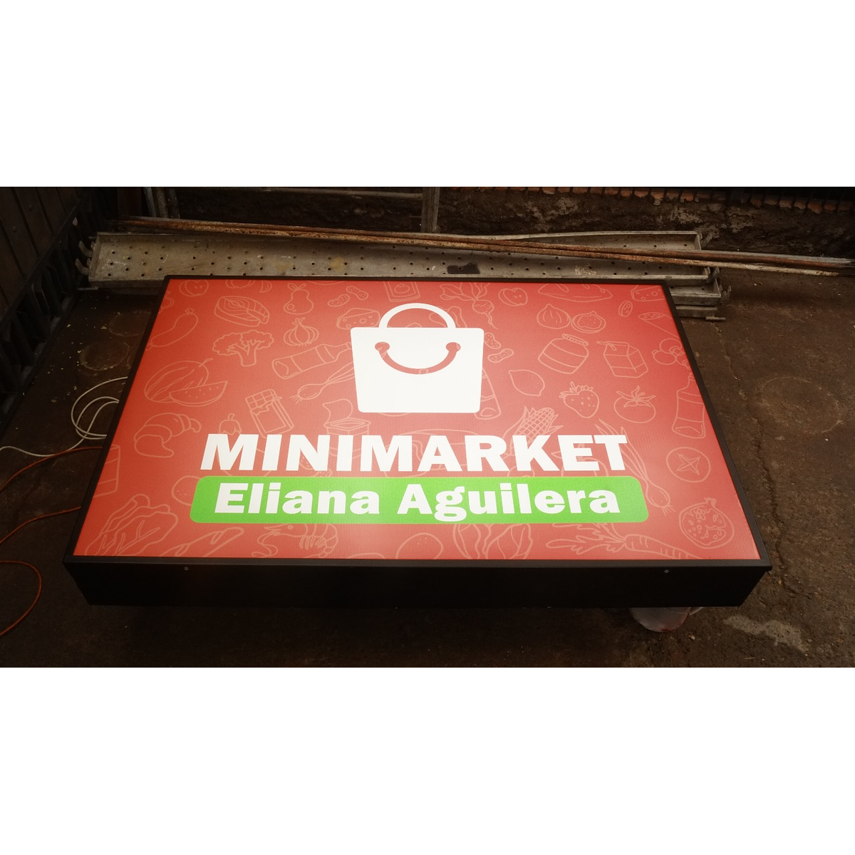 Letrero CAJA DE LUZ - Backlight Panaflex