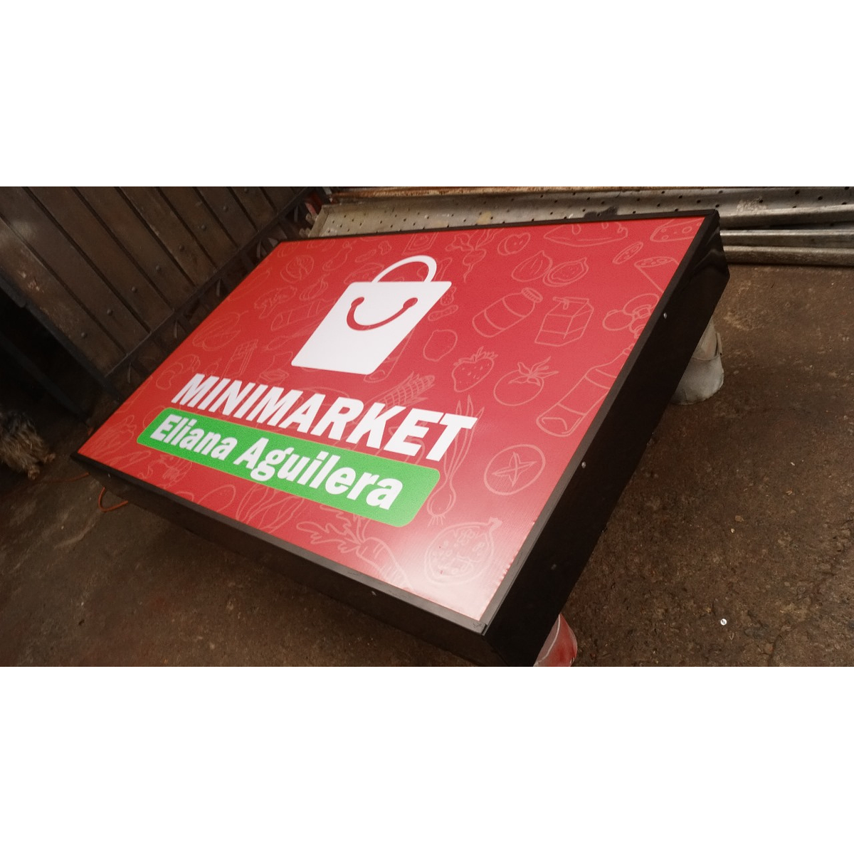 Letrero CAJA DE LUZ - Backlight Panaflex