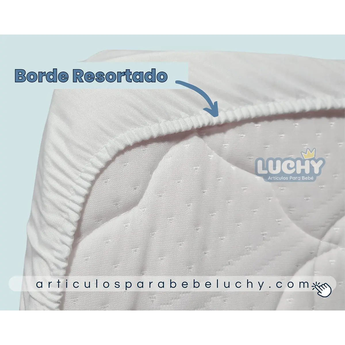 Forro Impermeable PREMIUM para colchón 50x85CM