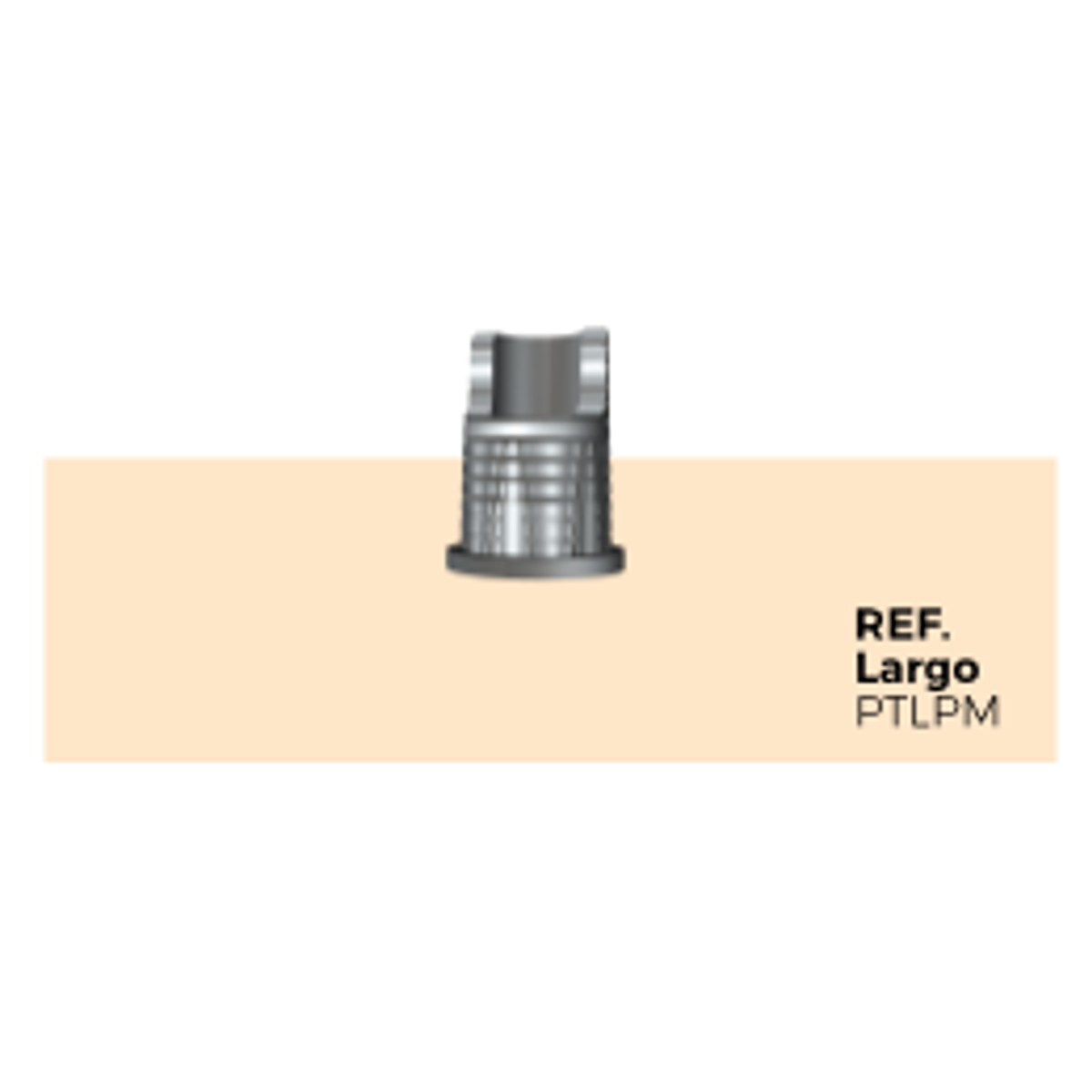 Ti-Base Largo para Pilar Múltiple