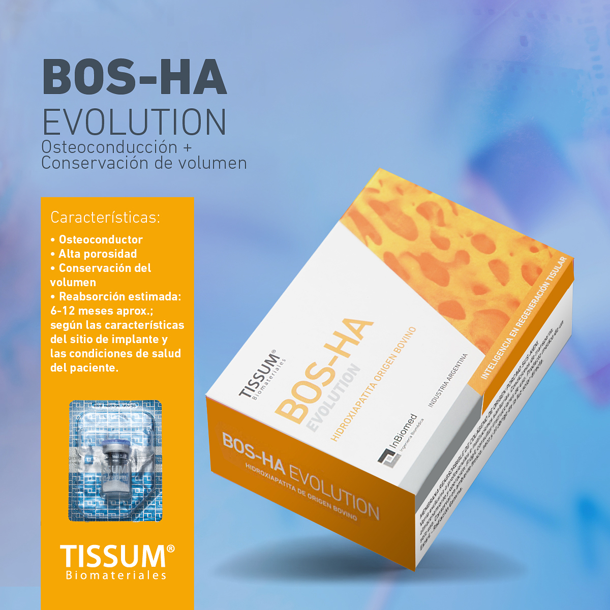 Bos-Ha evolution Hidroxiapatita de origen bovino