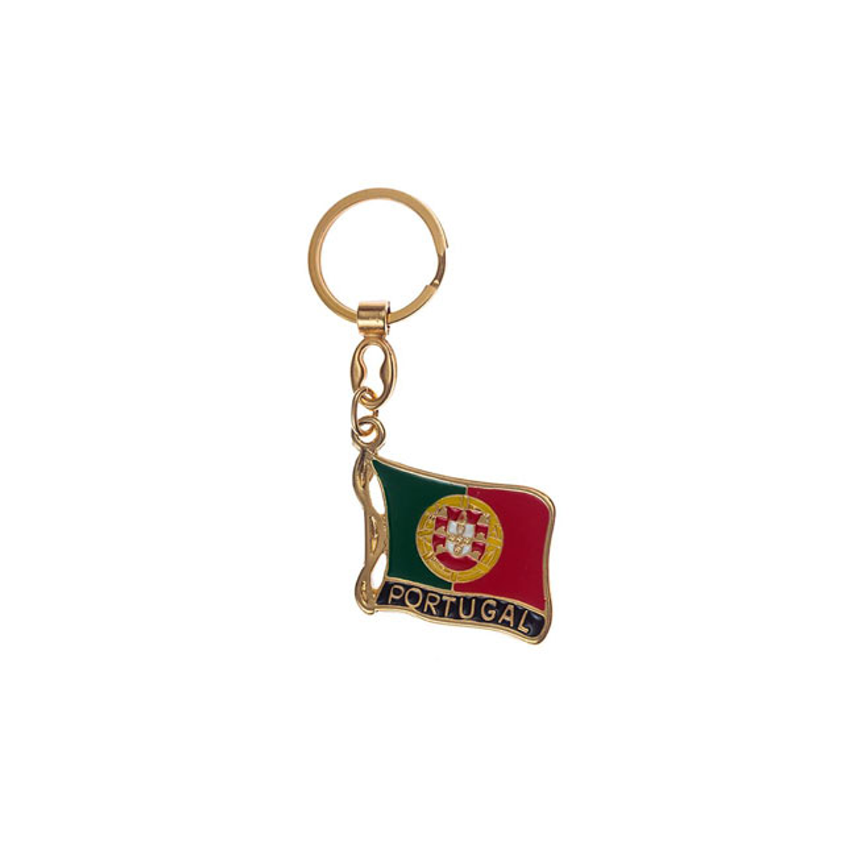 Chaveiro com bandeira de Portugal