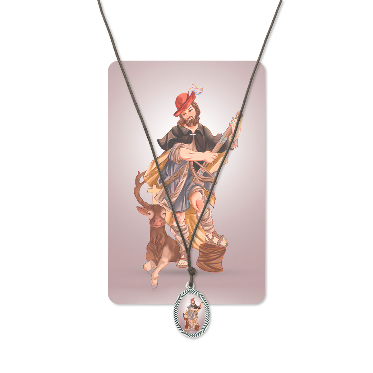 Saint Hubert necklace