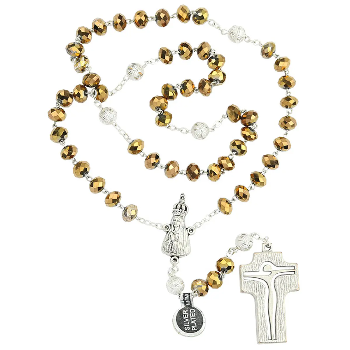Rosary of Fatima crystal