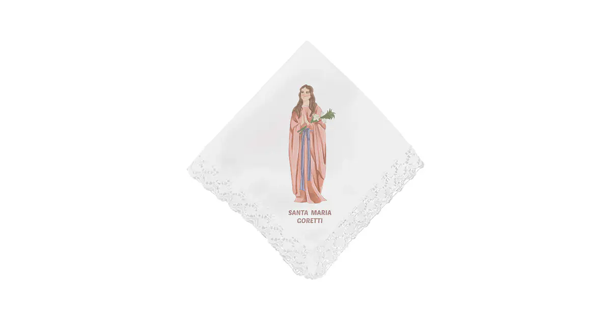 Saint Maria Goretti handkerchief