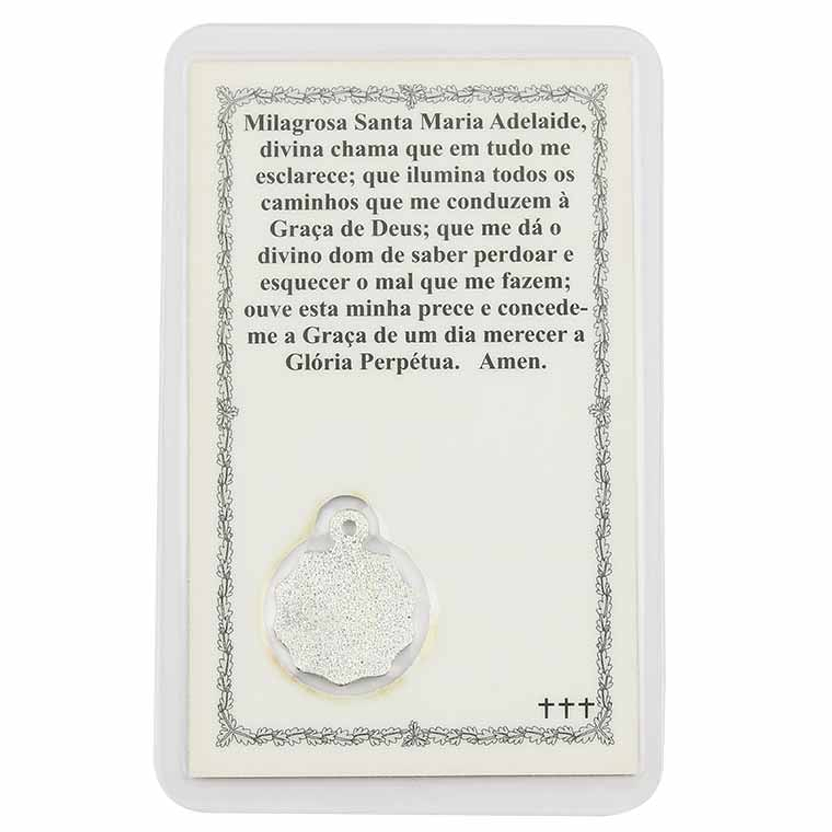 Prayer card of Mary Adelaide