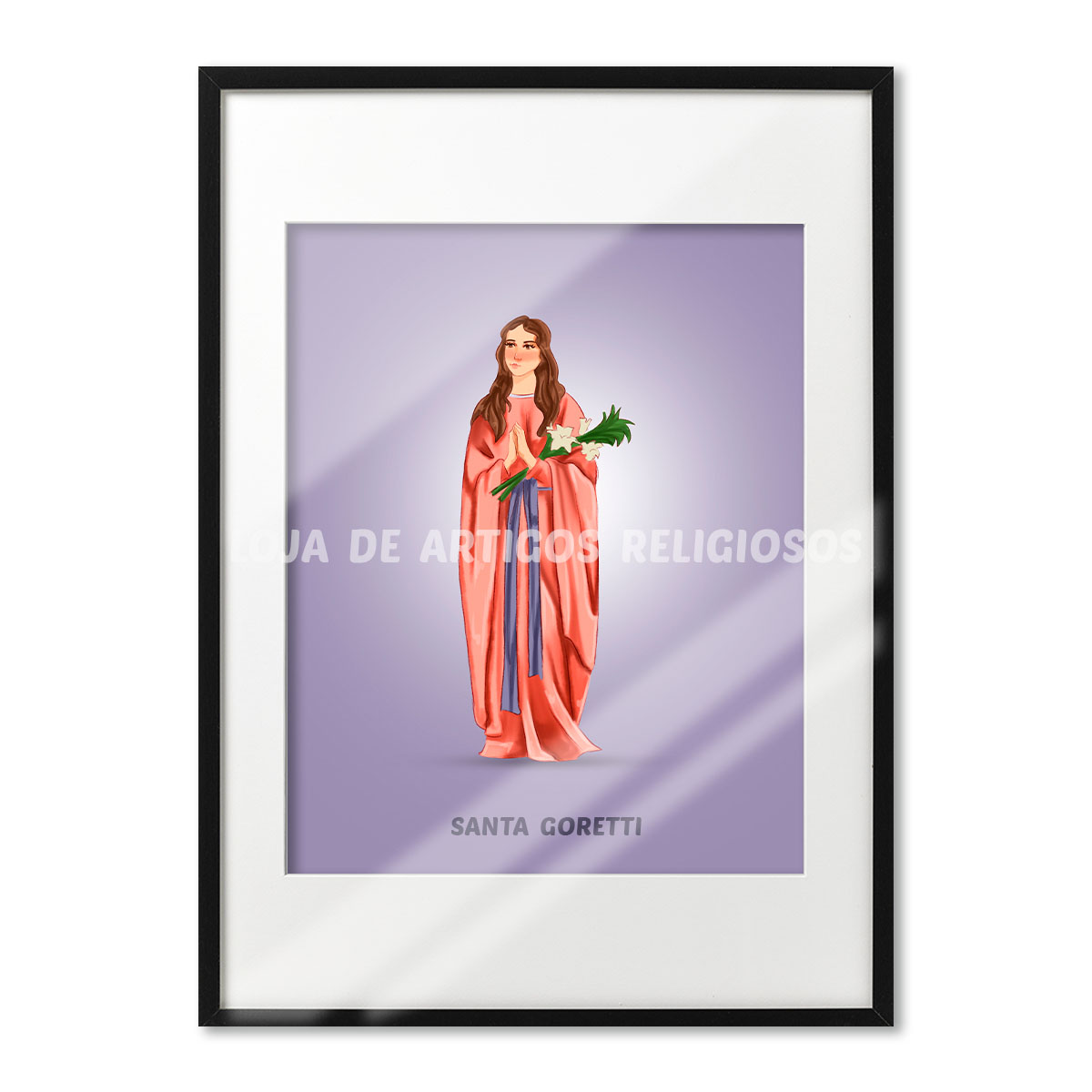 Saint Maria Goretti Poster