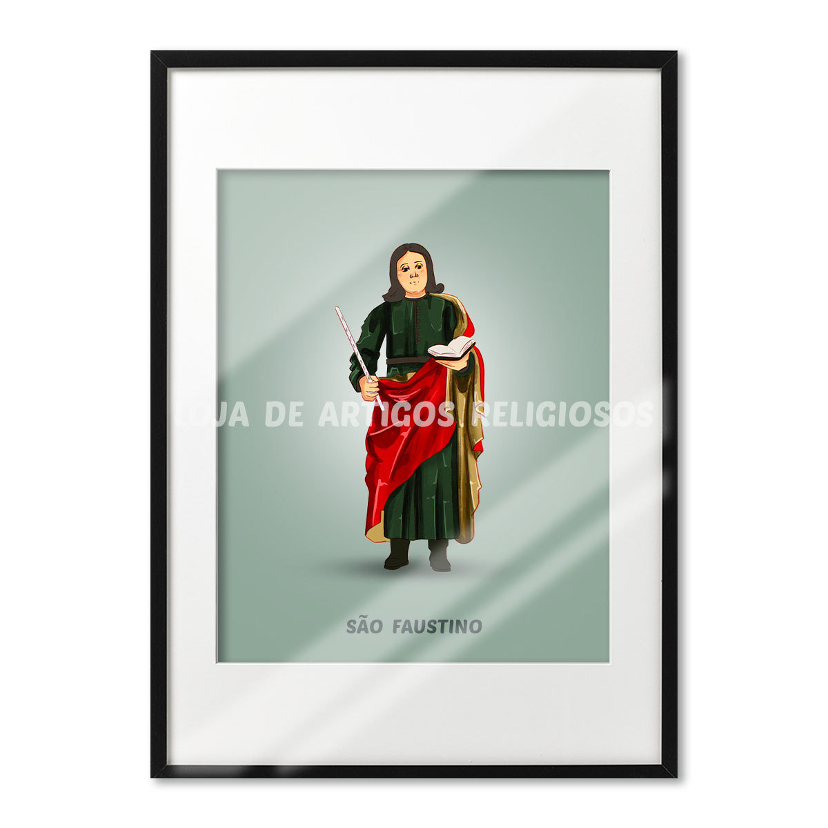 Saint Faustinus Poster