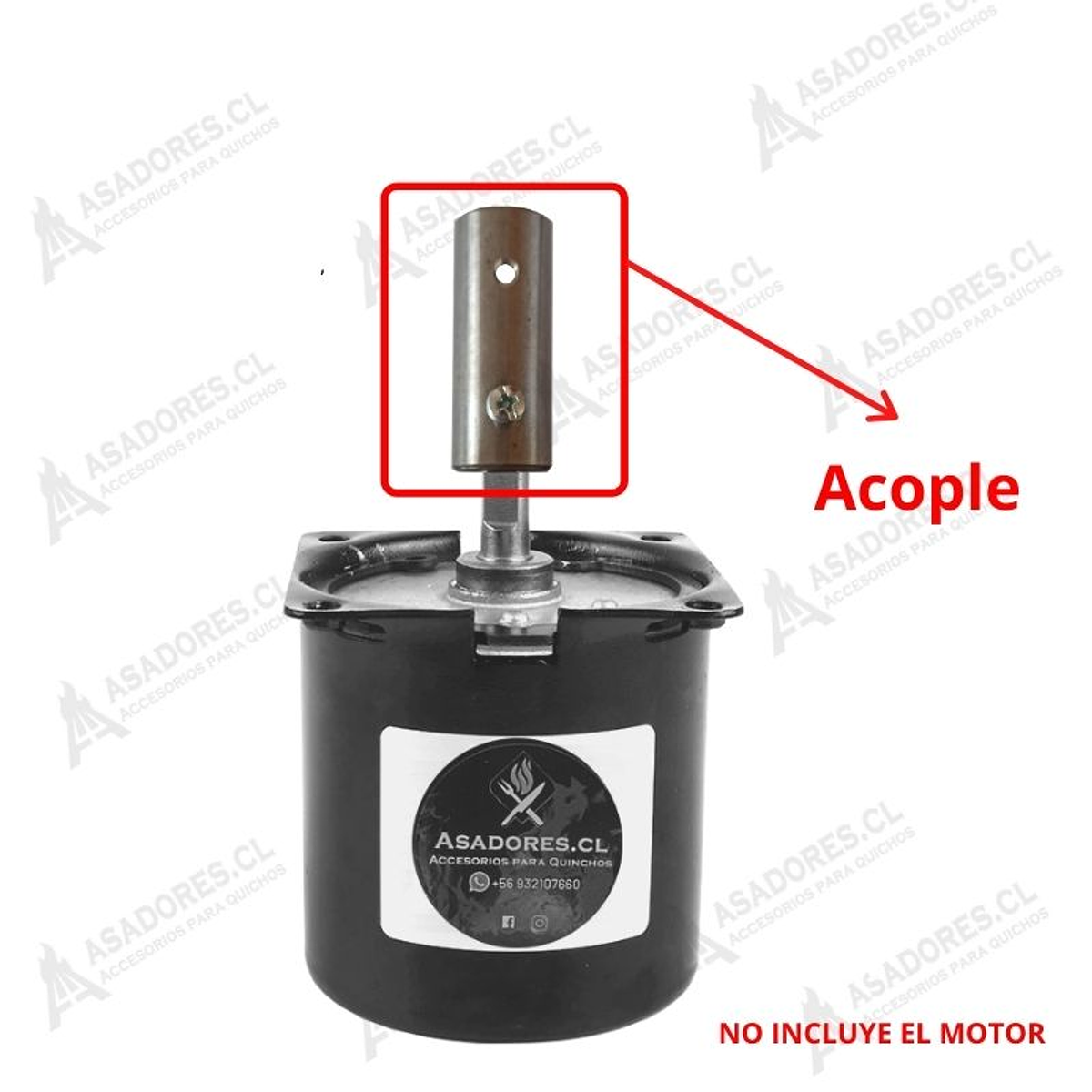 Acople Metálico para Motor 30k