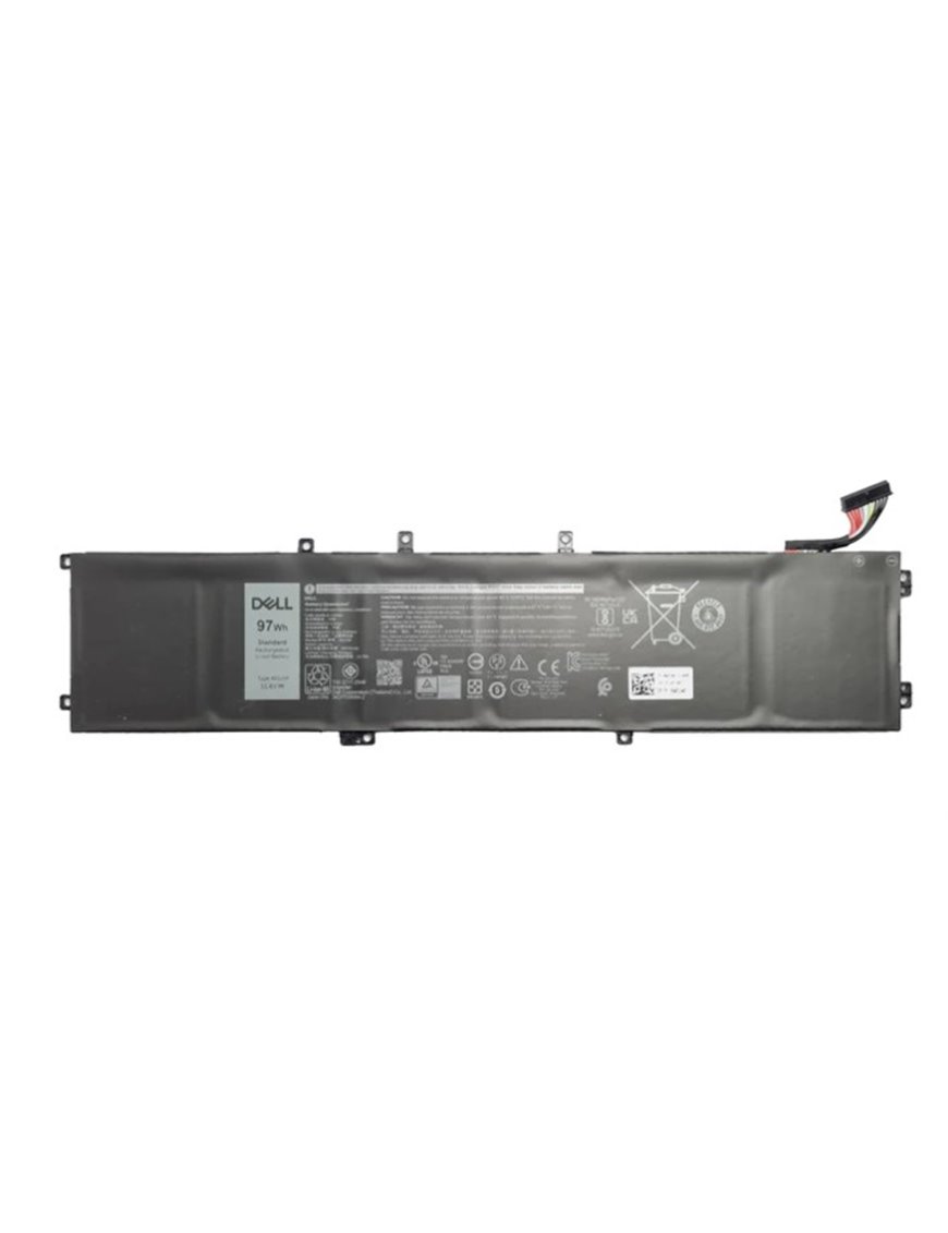 Bateria Dell 4K1Vm Black 8070Mah 97Wh 11.4V 6 Celdas 0W62...