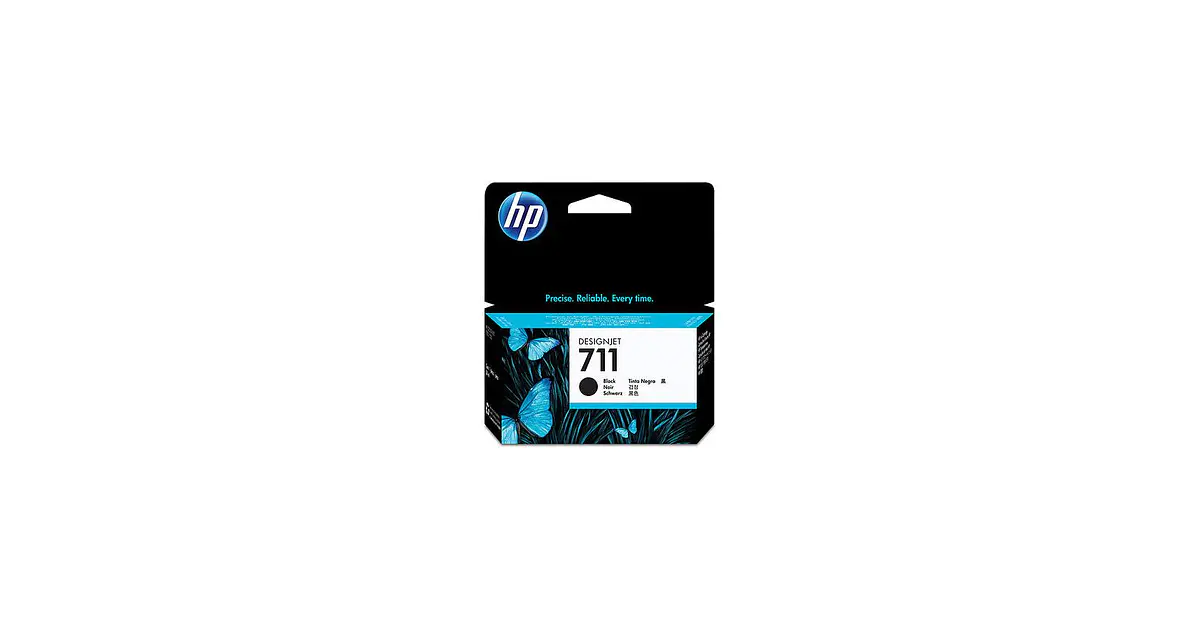 Tinta Hp 711 Black Ink Cartridge (38 Ml) CZ129A - ASC Parts