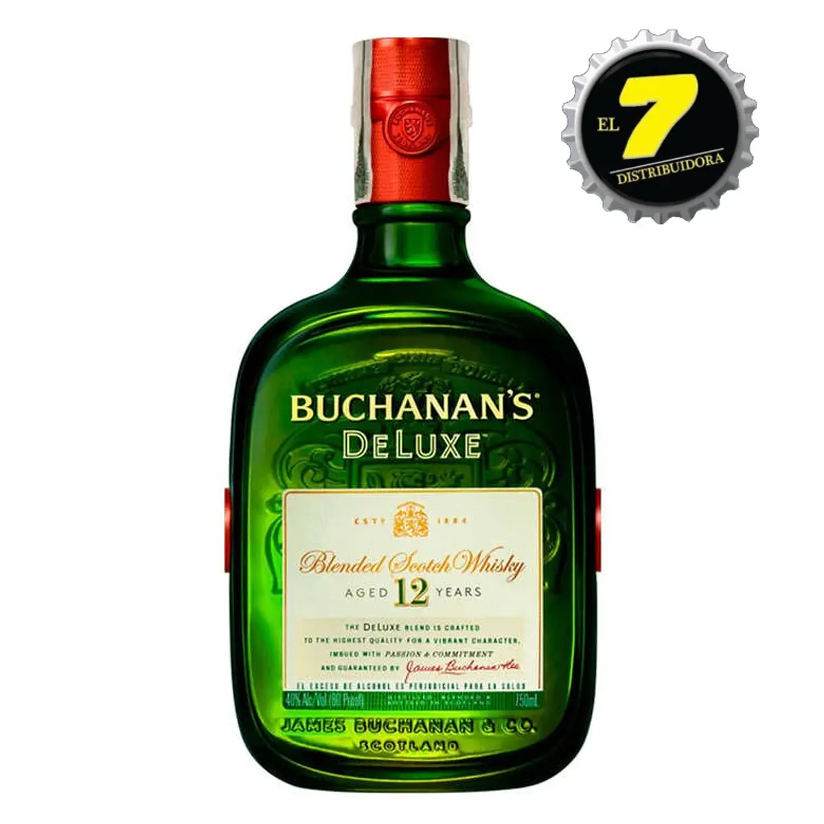Whisky Escoses Buchanan's Deluxe 750 CC
