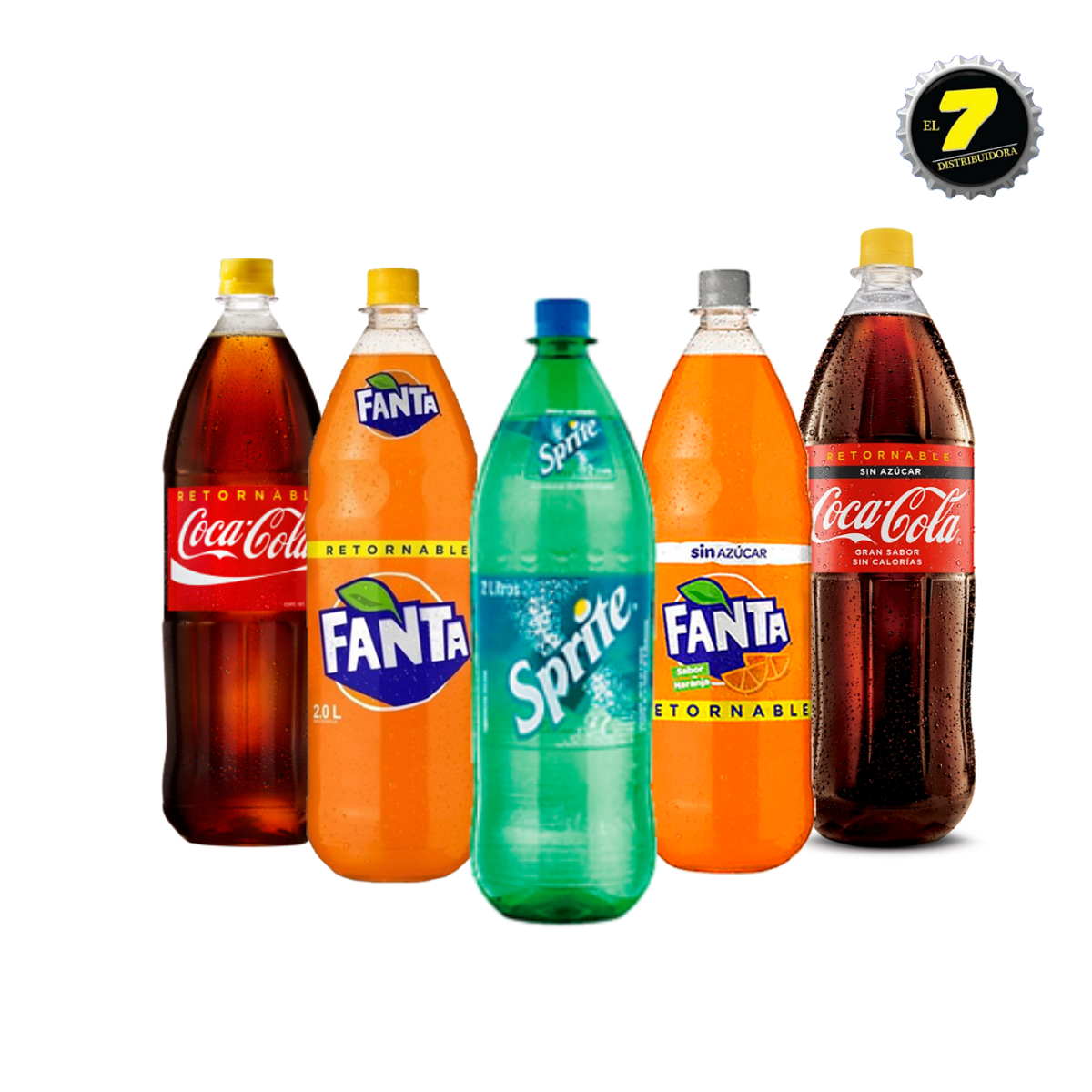 Bebidas Retornables de 2 Litros