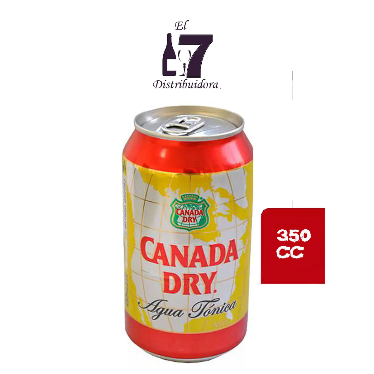 Ginger Ale Agua Tonica Lata 350 CC