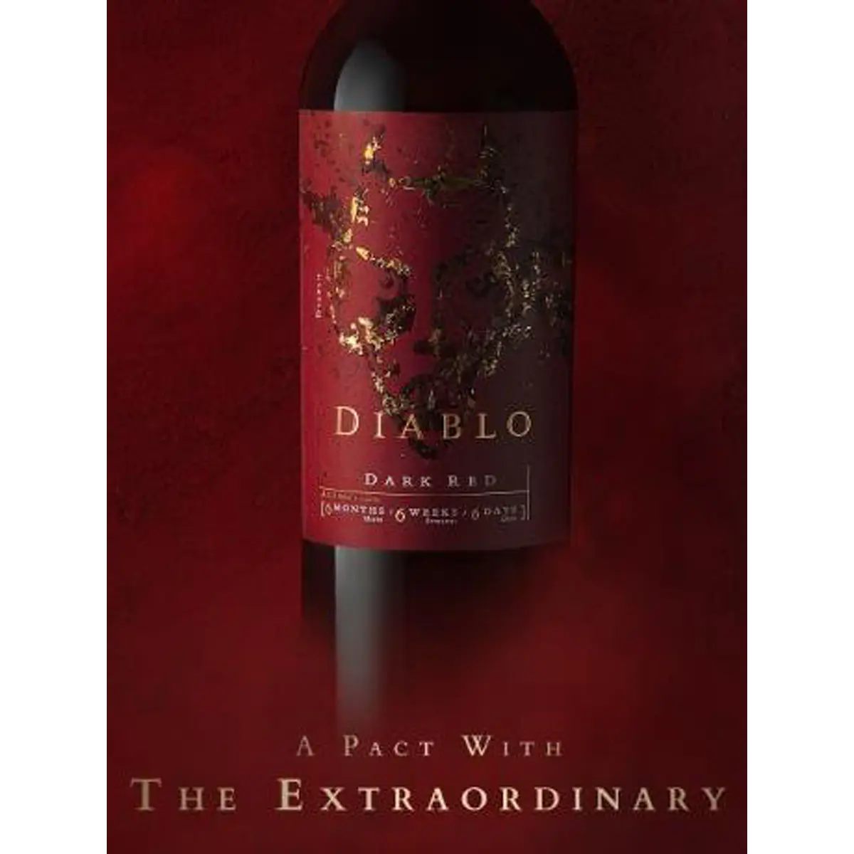 Diablo Dark Red 750 CC