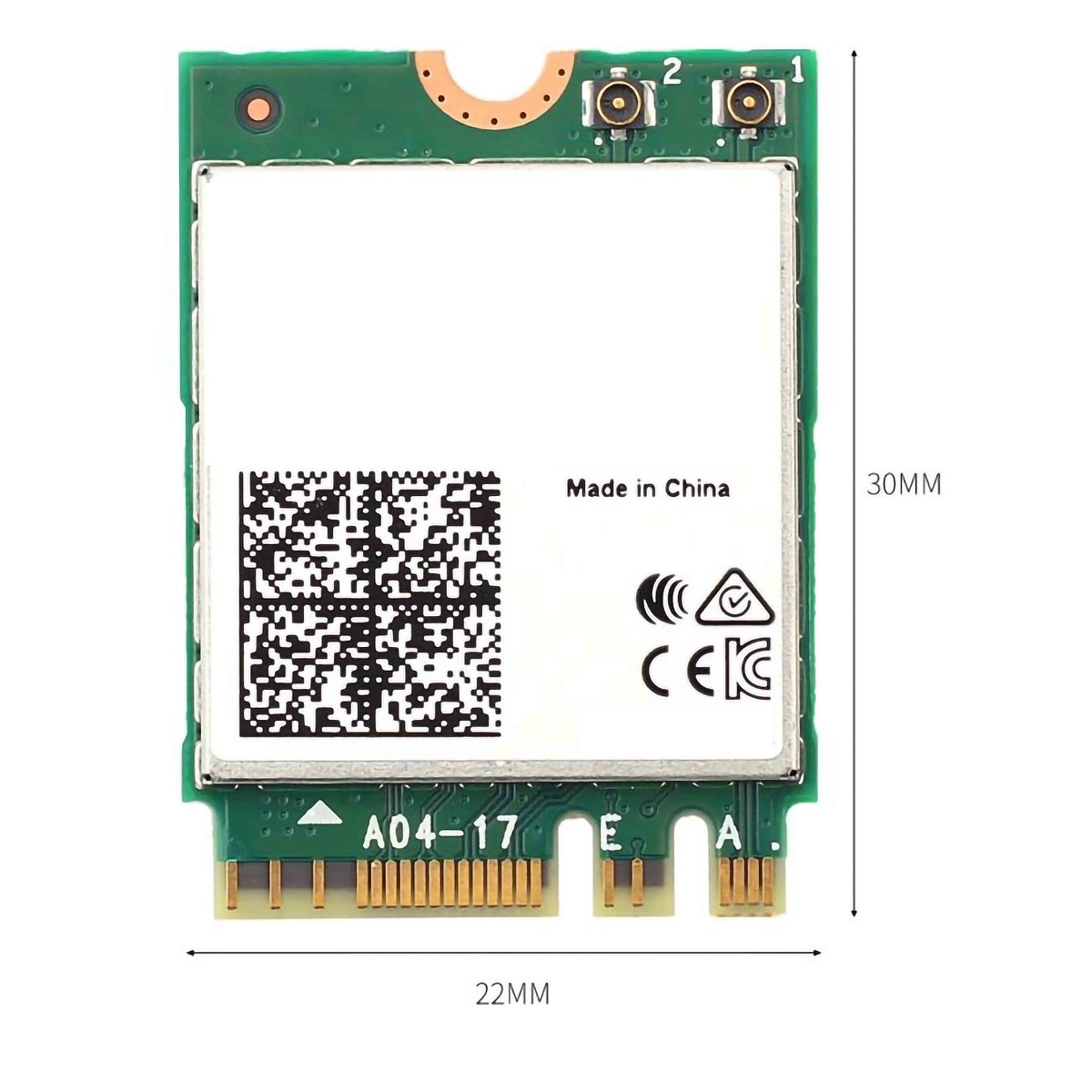 Tarjeta de Red Inalámbrica Wifi Banda Dual 2974mbps/M.2 AX21