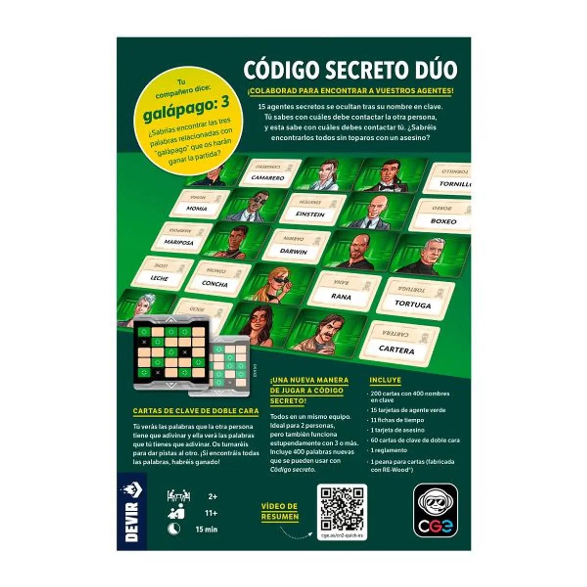 CÓDIGO SECRETO DÚO (2da edición)