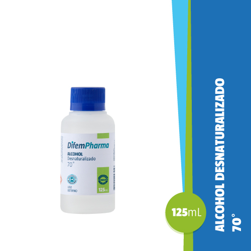 Alcohol 70° Desnaturalizado Difem Pharma
