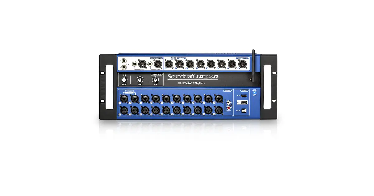 CONSOLA DIGITAL SOUNDCRAFT UI24R
