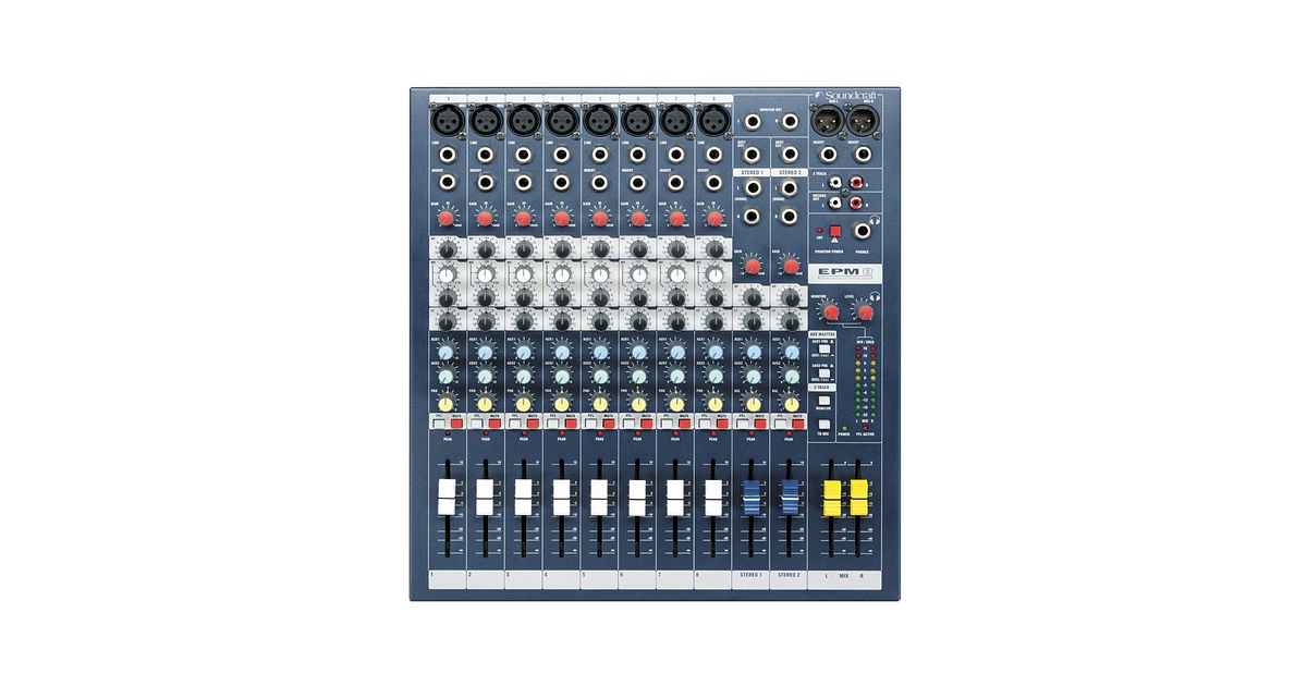 CONSOLA ANALOGA SOUNDCRAFT EPM8