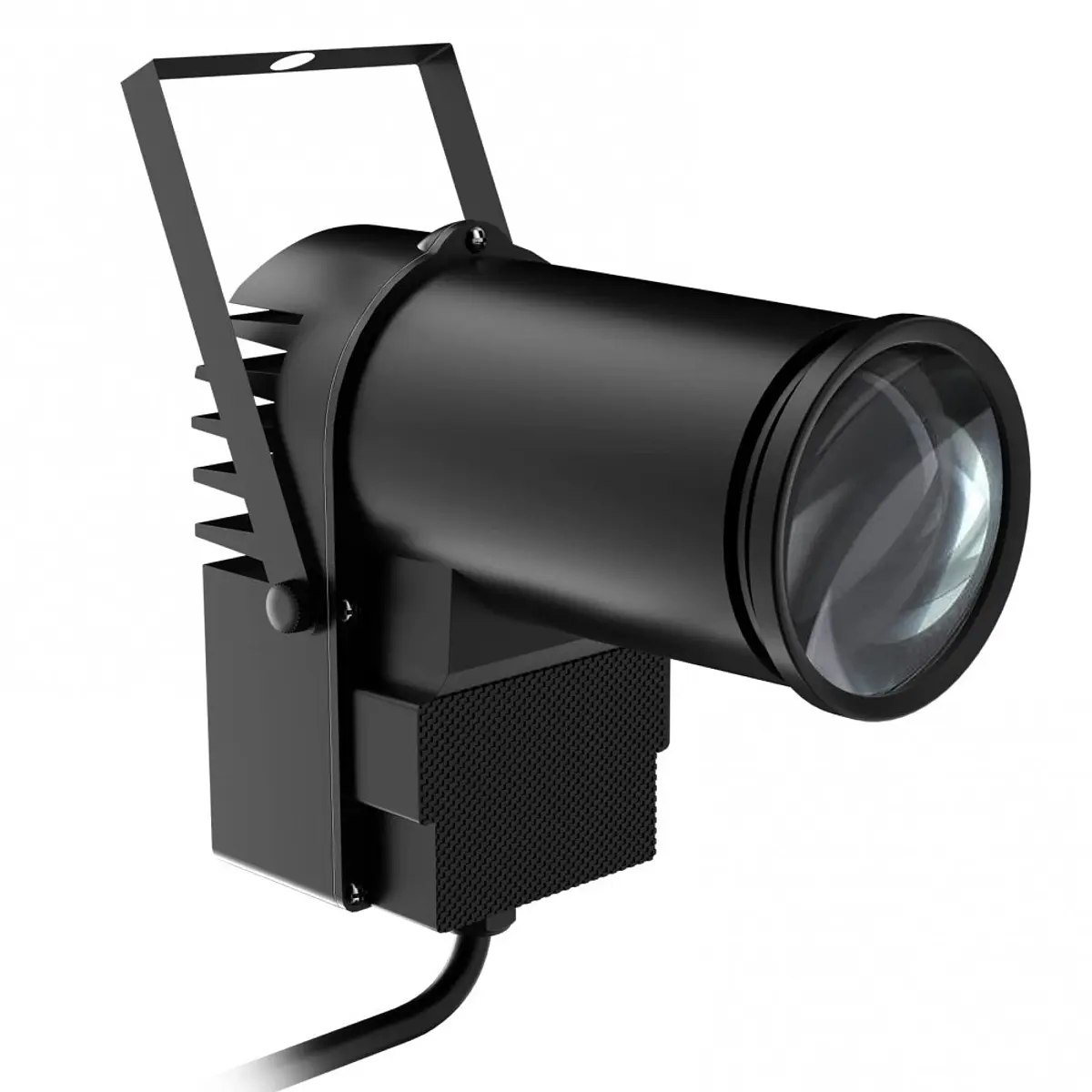 Pinspot Light Black 1x10w RGBW 4IN1 LED