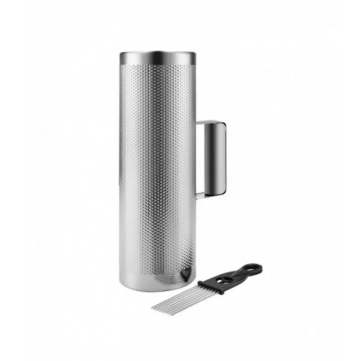 GUIRO METAL 12X4 PULGADAS COLOR PLATEADO