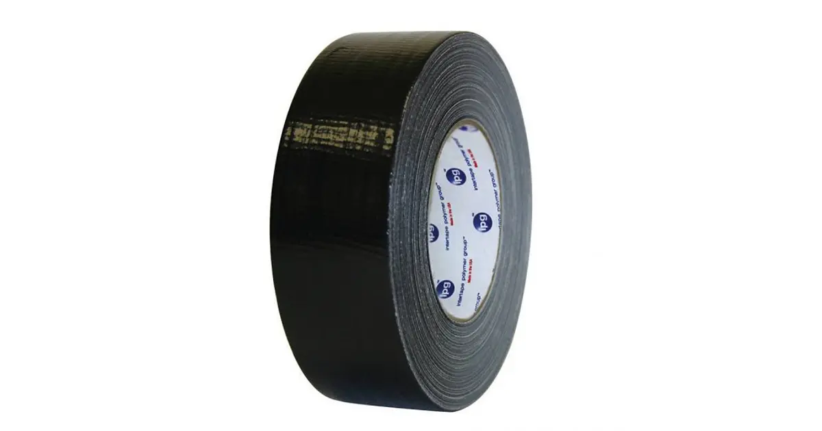 Cinta Gaffer Duct Tape Intertape AC20 Negro/55 mts