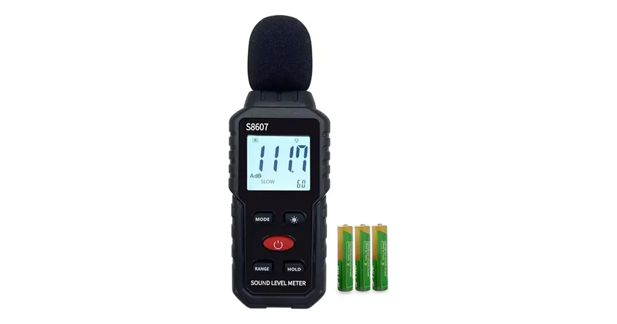 Sonometro Medidor Nivel Ruido Decibeles 30 - 130 Dba