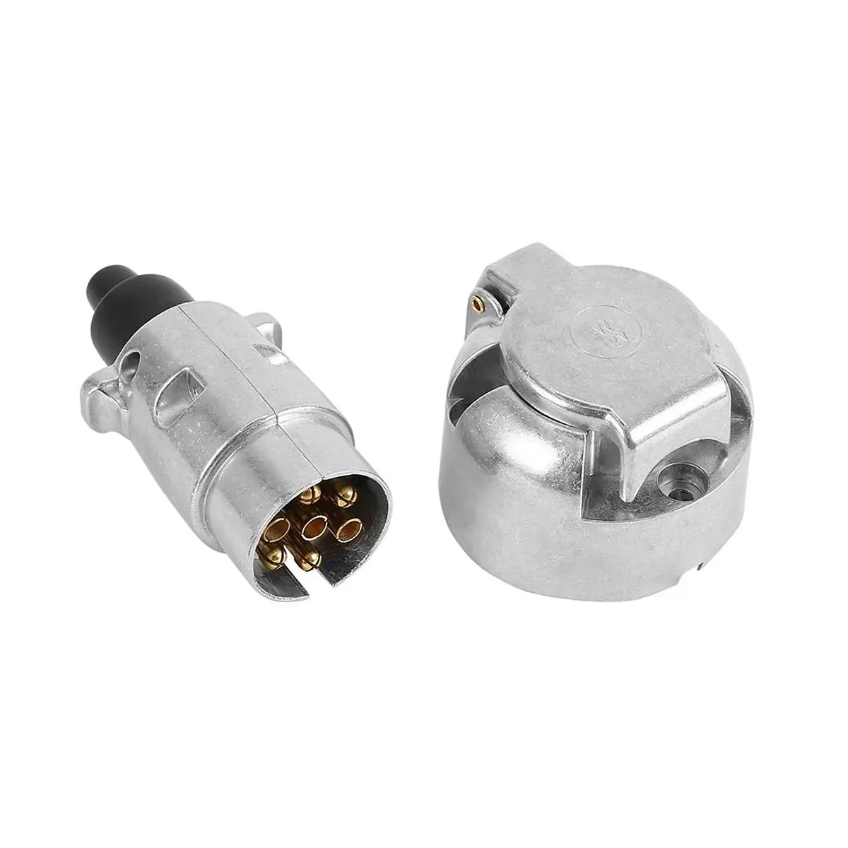 Conexión Enchufe Acoplado Macho Hembra 7 Pin Carro Arrastre
